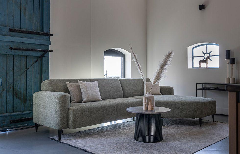 Olijfgroene bank Loren - JaxxChoice Store Huissen