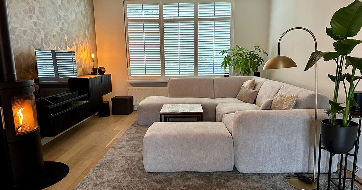 Witte hoekbanken l Bank op maat | 5 jaar productgarantie